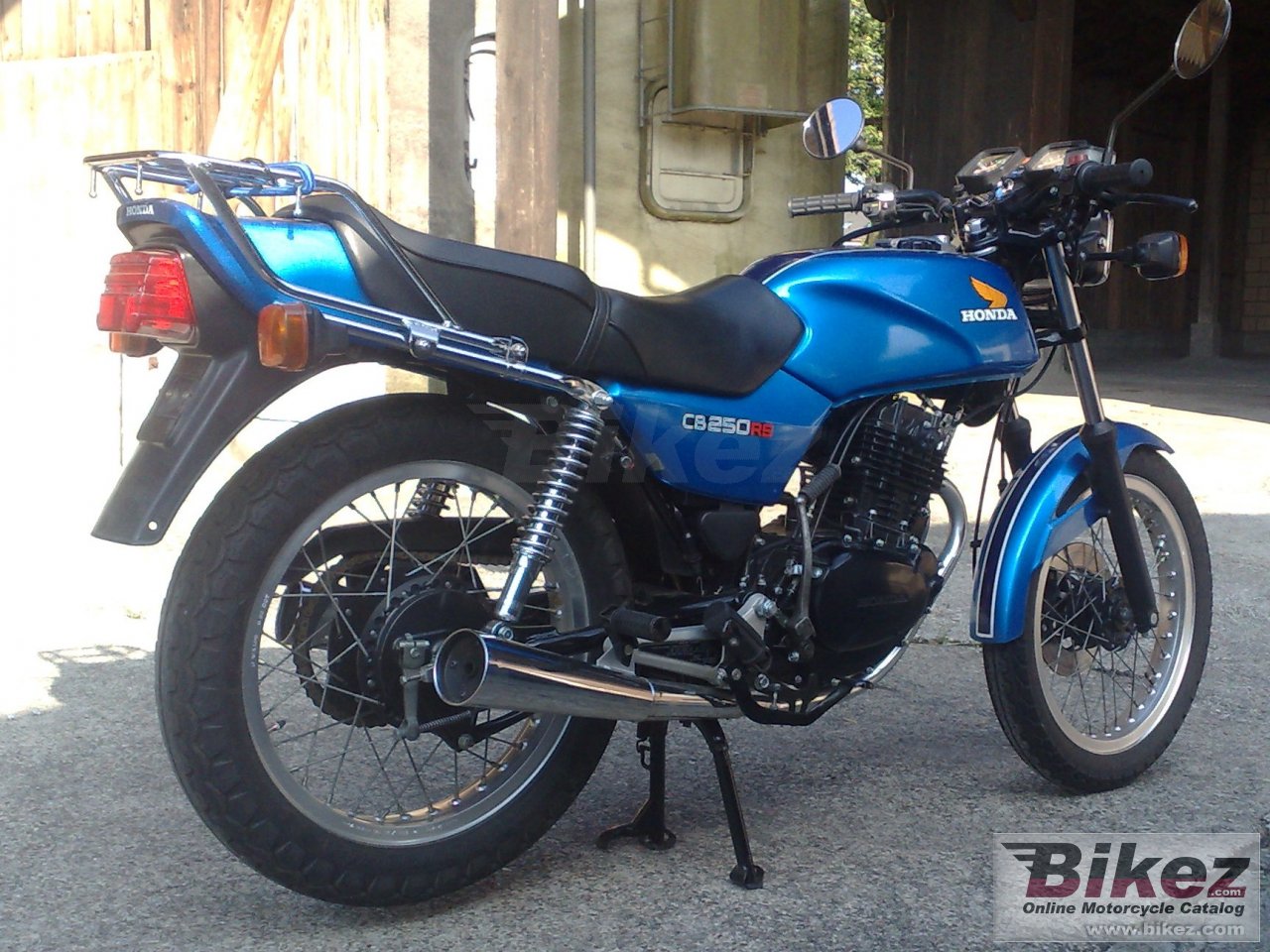 Honda CB 250 RS poster